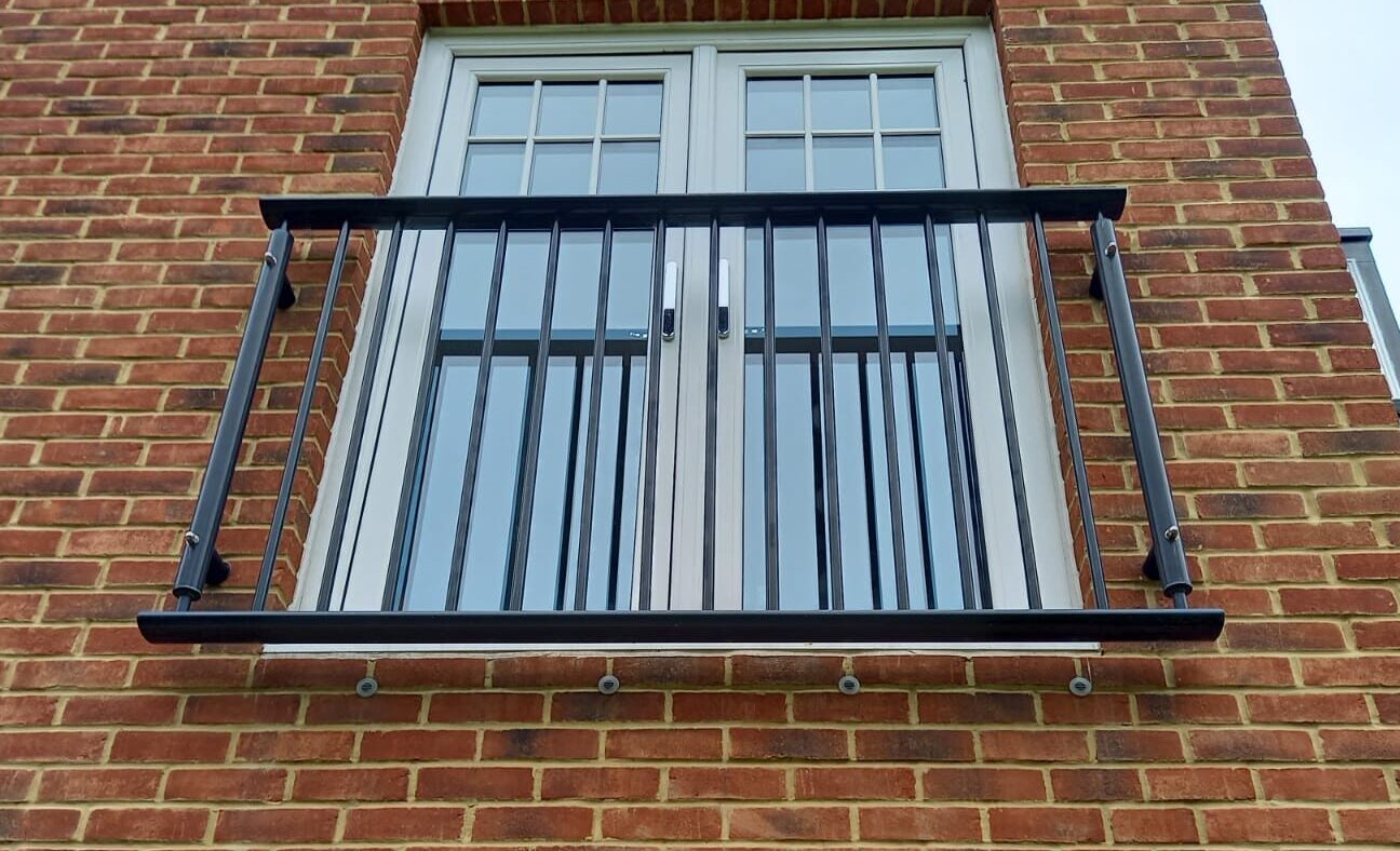 Infinity Juliet Balcony | Aluminium Juliet Balconies Yorkshire UK | neaco
