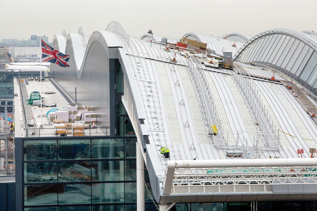 Heathrow Airport | Roof Walkways Project | neaco