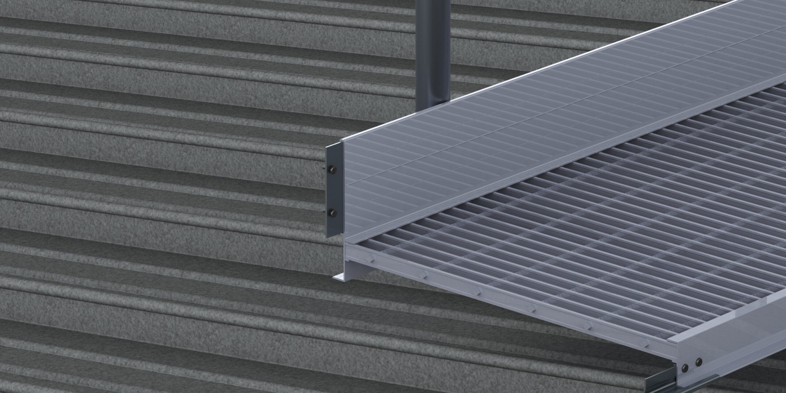 Roof Access and Walkways | Aluminium Roof Walkways UK | neaco