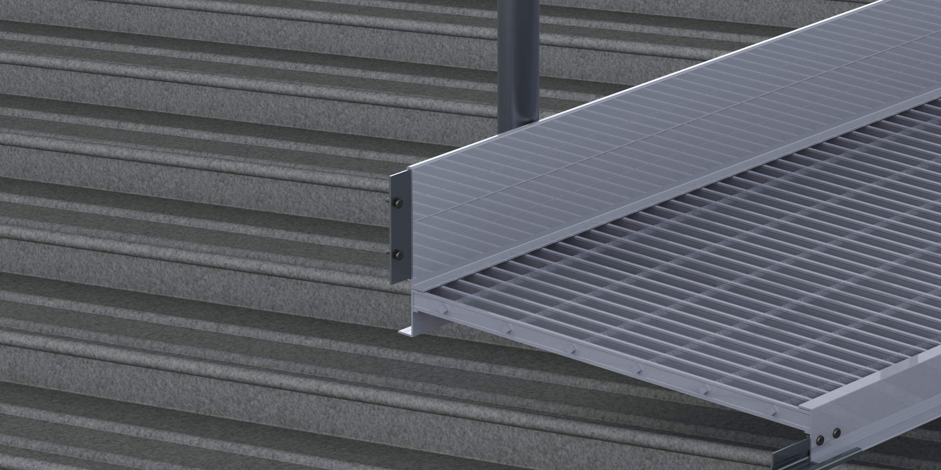 Roof Access and Walkways | Aluminium Roof Walkways UK | neaco